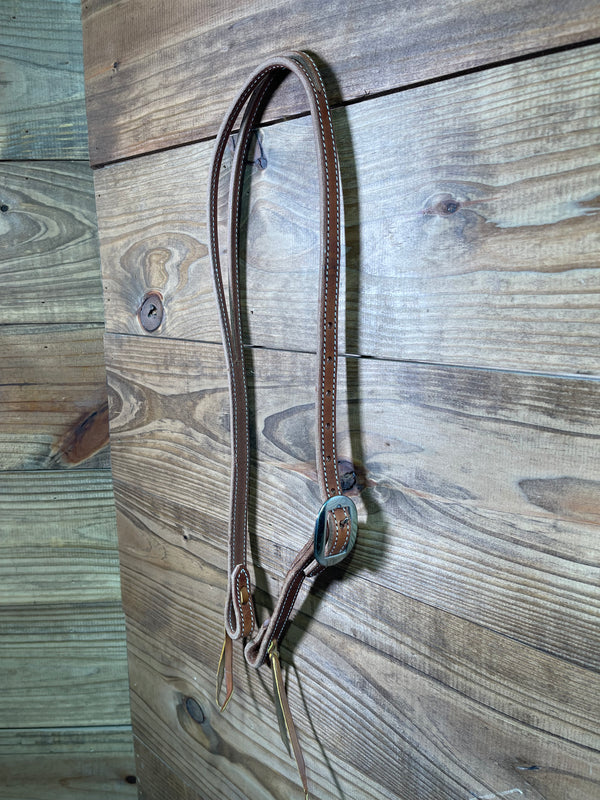 Double Stitched Harness Split Ear Headstall – Trent Ward Saddlery