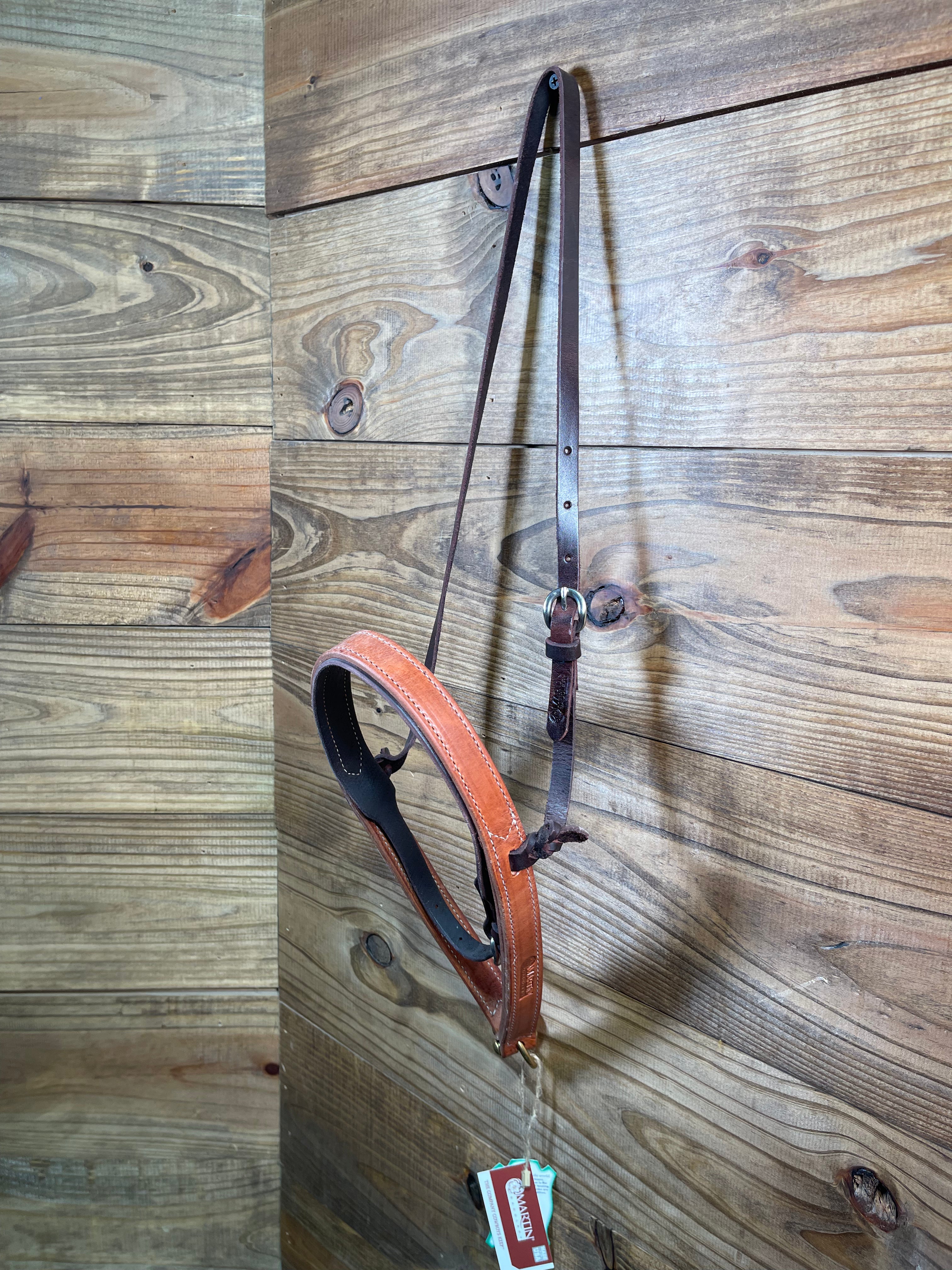Martin Saddlery Leather Noseband w/ Cavesson – Trent Ward Saddlery